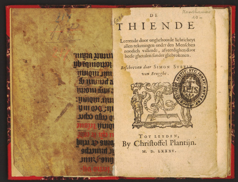 Le système décimal de Simon Stevin - Curieuses Histoires Belgique